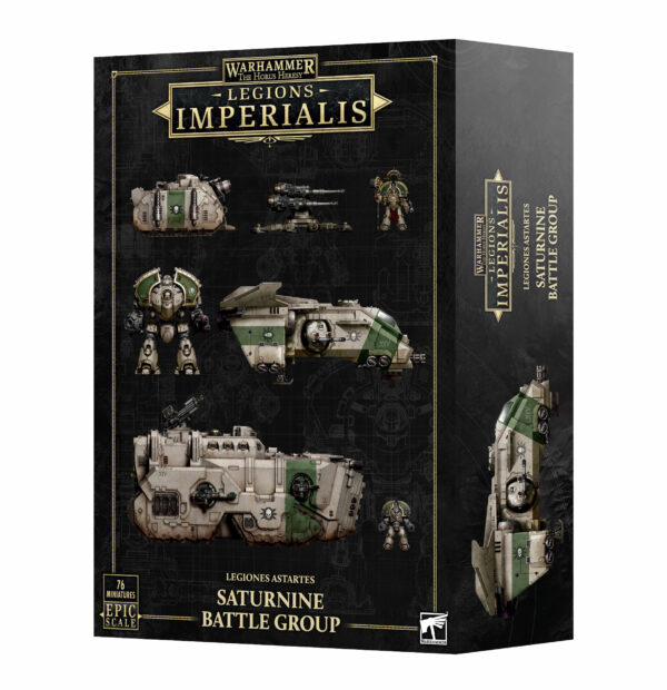 LEGION IMPERIALIS: LEGIONES ASTARTES - SATURNINE BATTLE GROUP - Ragnar'Ork