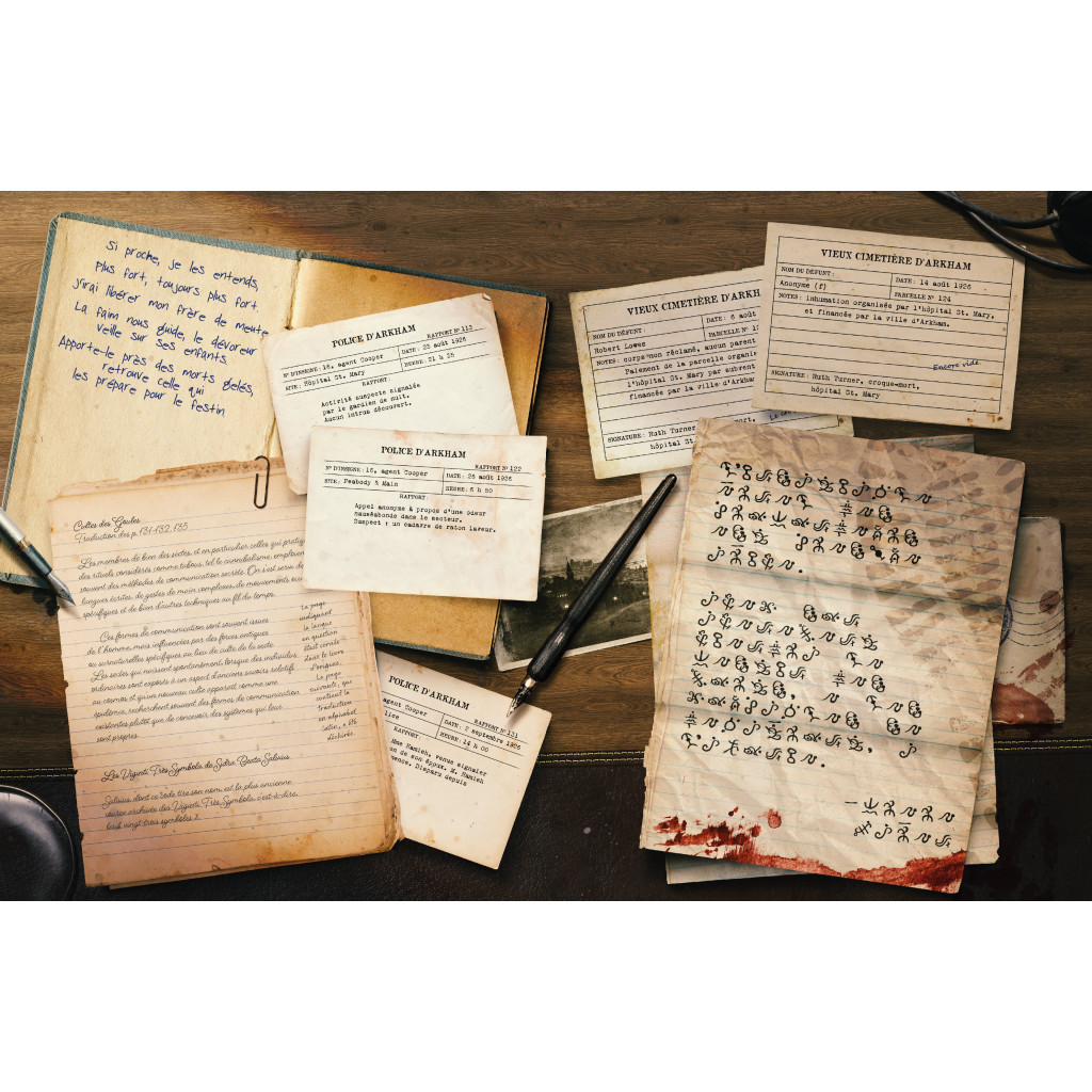 HORREUR À ARKHAM JDR - L'INSATIABLE ABYSSE - COFFRET D'INITITATION ...